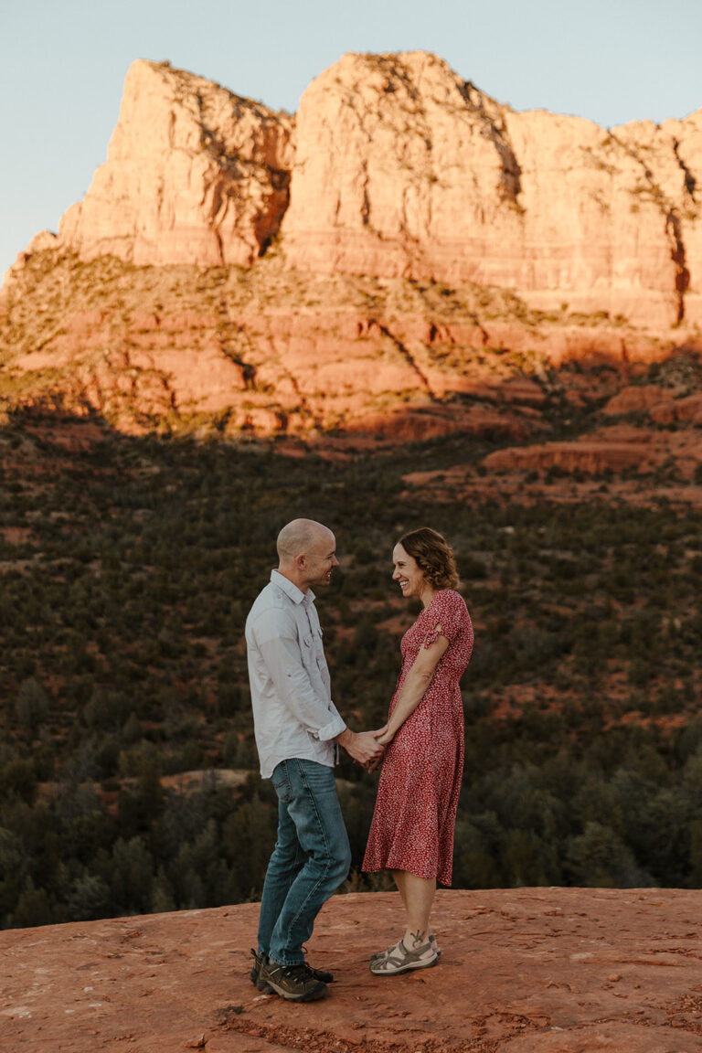 The Charm of a Sedona Arizona Proposal | Love in the Desert - Kali M Photos