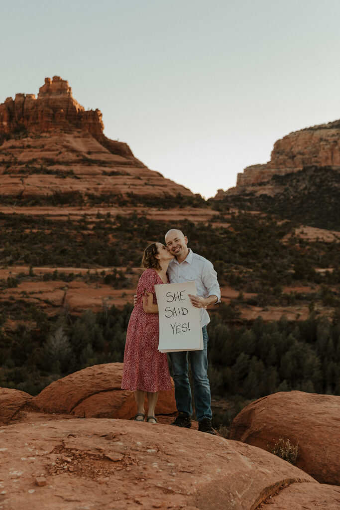 The Charm of a Sedona Arizona Proposal | Love in the Desert - Kali M Photos