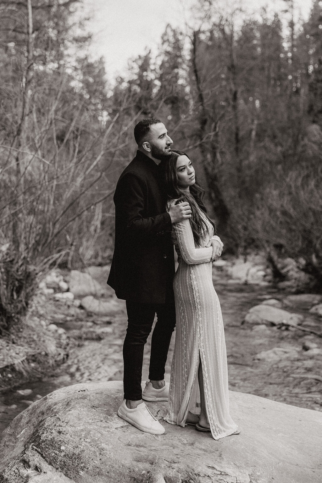 Luxury Car Engagement Photos in the Dreamy Fall Colors of Payson ...