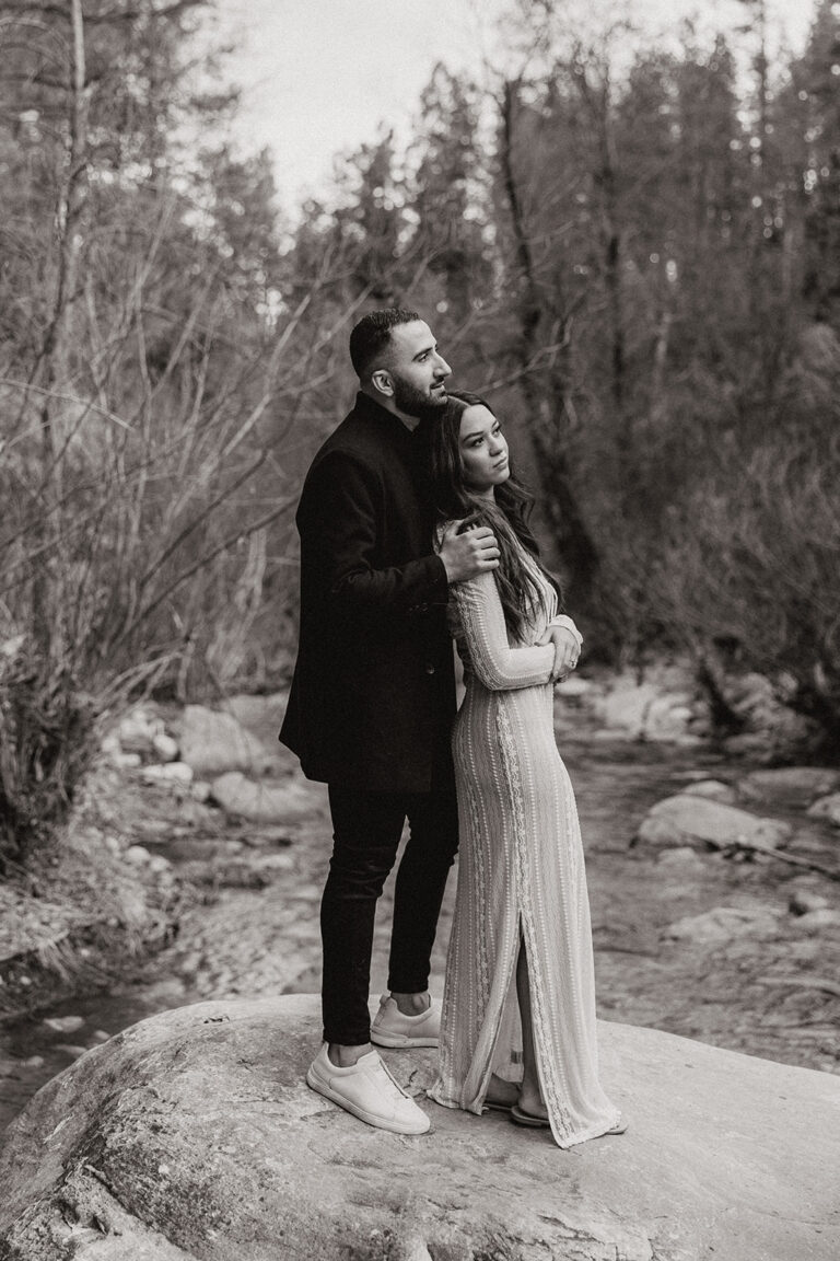 Luxury Car Engagement Photos in the Dreamy Fall Colors of Payson ...